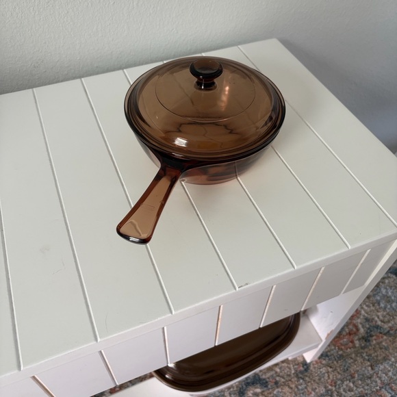 Corningware | Kitchen | Corningware Visions 5l Amber Glass Cookware ...